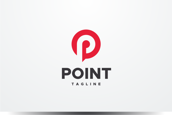 Point - Letter P Logo, a Branding & Logo Template by yopie