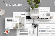 Minimalize - Power Point Template, a Presentation Template by AQR Studio