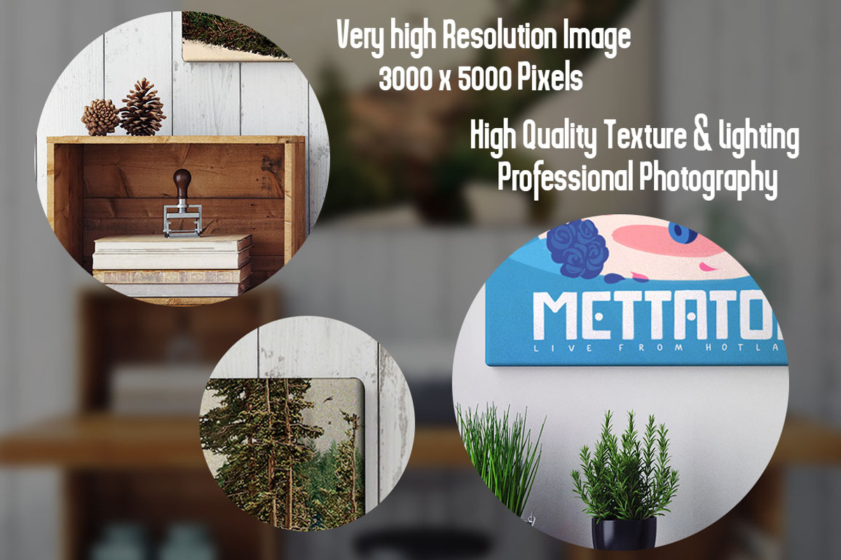 Study Room Poster Mockup, a Print Template by Pixel Place