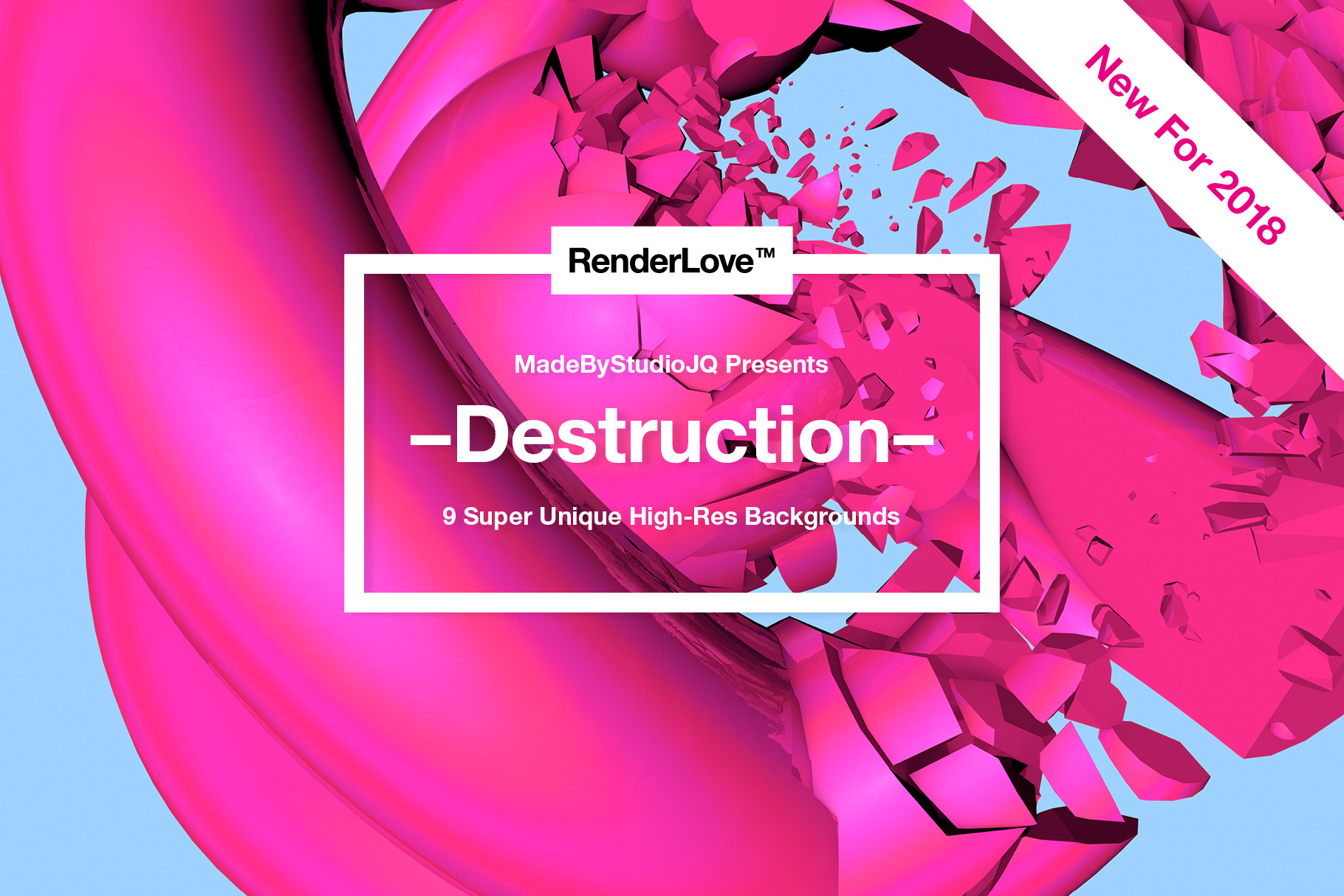Destruction | Unique Backgrounds, a Pattern Graphic by MadeByStudioJQ