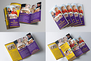 School Trifold Brochure Bundle, a Brochure Template by AfzaalGraphics