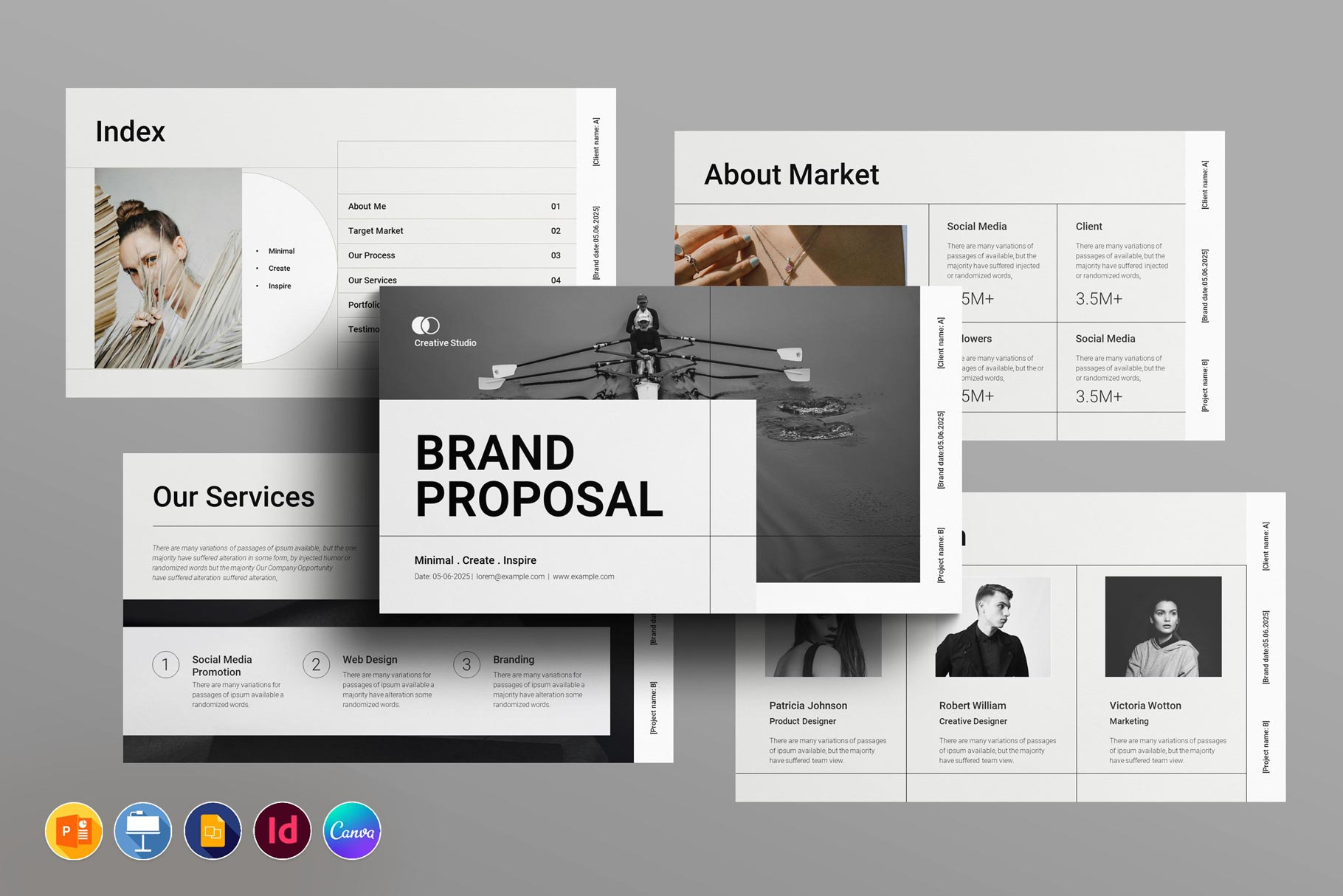 Brand Proposal Presentation Template, a Presentation Template by ...
