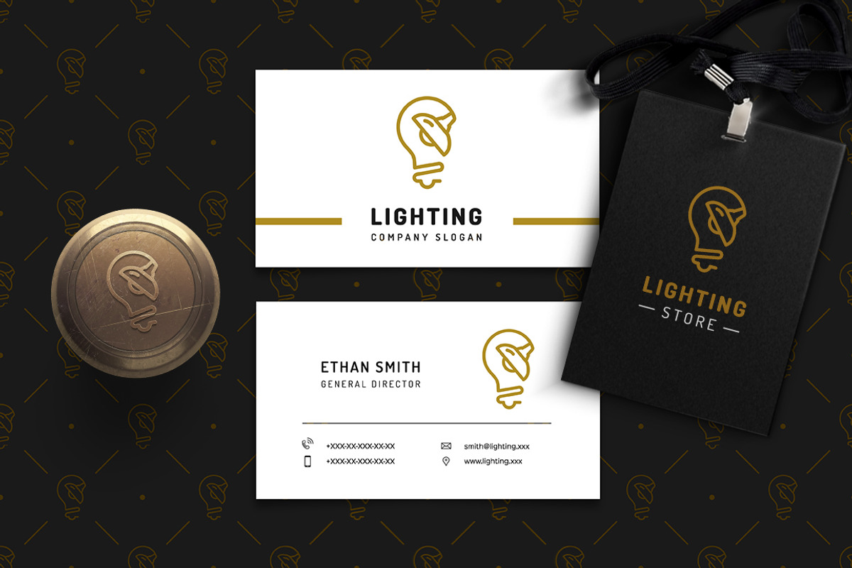 Lighting Logo & Branding Templates, a Branding & Logo Template by ...