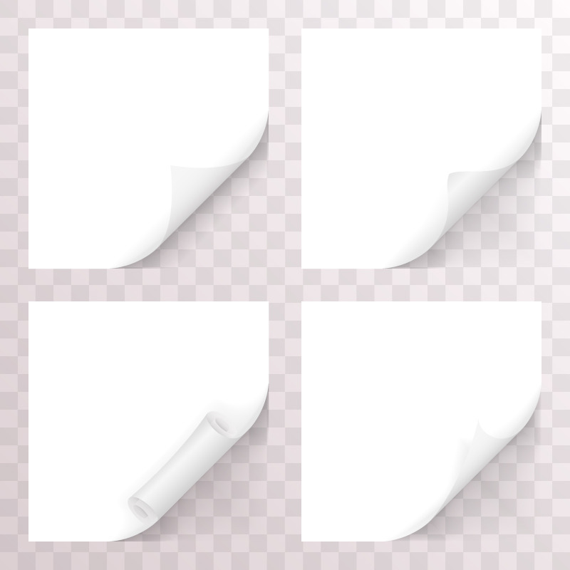 Isolated Page Curl Paper | Print Templates ~ Creative Market