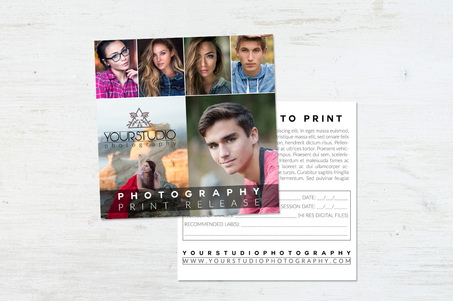 Print Release | Photobook, a Card Template by Sleeklens