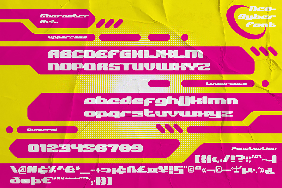 Neo-Syber - Y2K Font