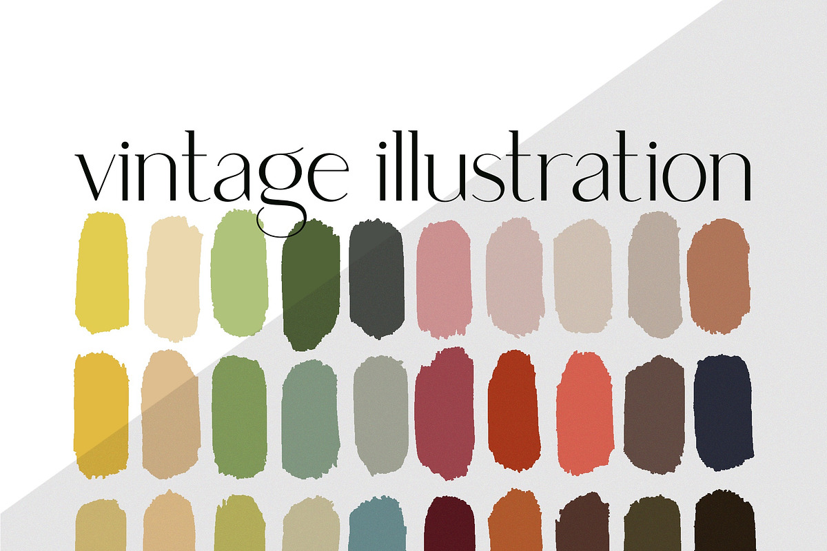 Vintage Color Palettes for Procreate