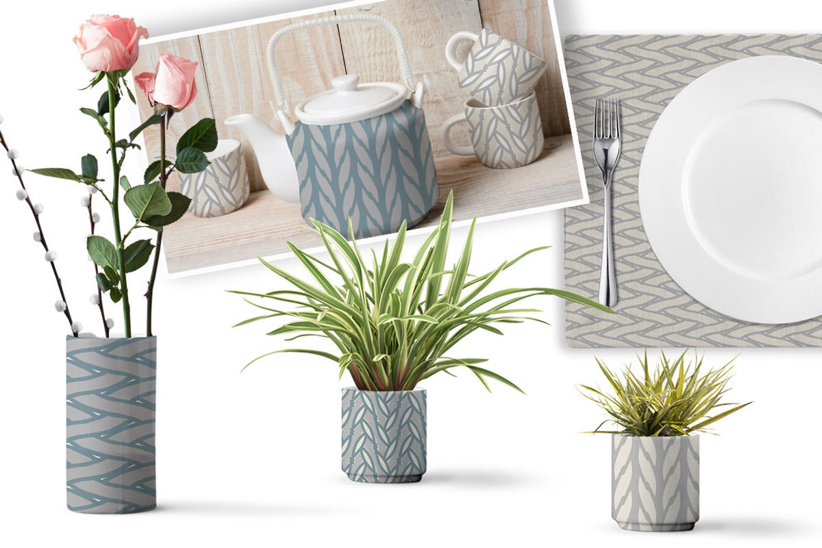 Seafarer Seamless Vector Patterns, a Pattern Graphic by California ...