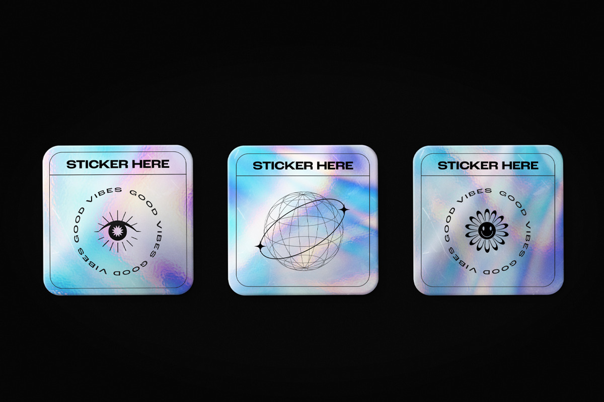 Holo Square, a Graphic by wavebreak