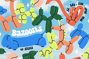 Bazoons. Fancy balloon animals set, an Object Graphic by my.ordinarty