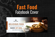 Fast Food Facebook Cover, a Social Media Template by Nisha Droch