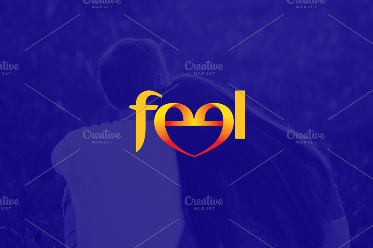Feel Logo, a Branding & Logo Template by drawzen