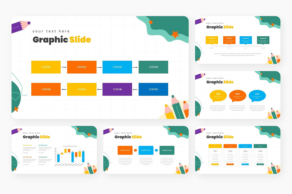 School Profile Powerpoint, a Presentation Template by CleversiteStd