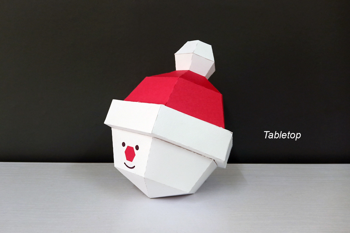DIY Santa Claus - 3d papercraft, a Templates & Theme by PAPER amaze
