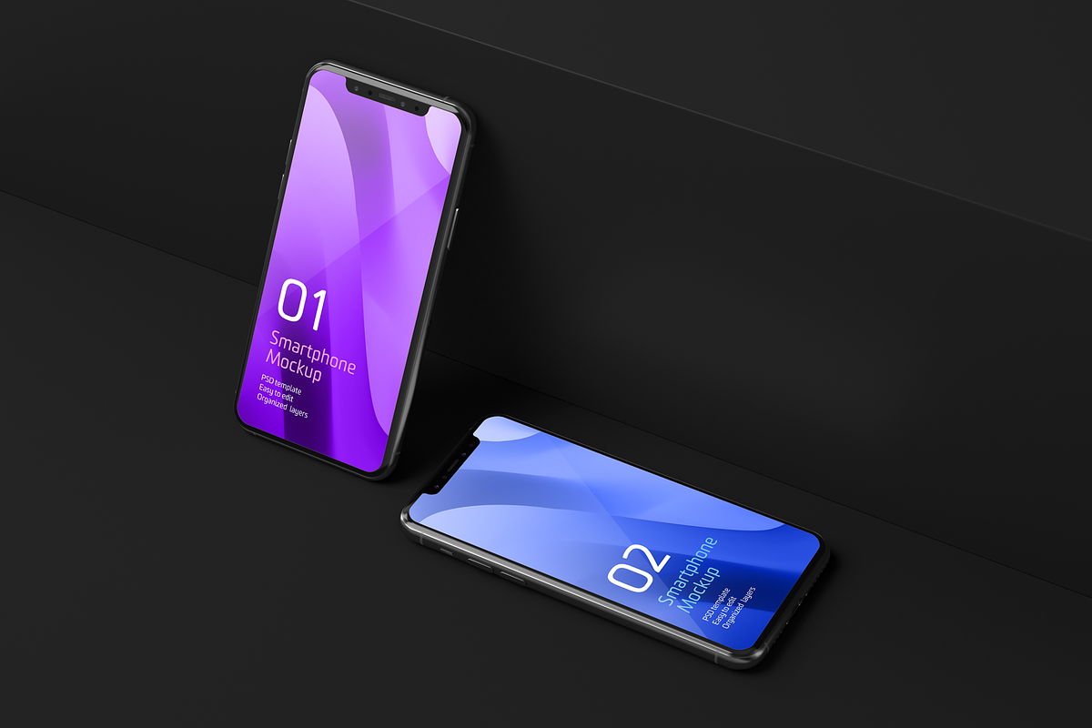 Dark iPhone 11 Pro Mockup, an iPhone Mockup by Deeplab