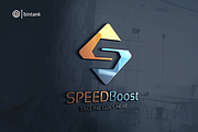 Speed Boost - Letter S Logo, a Branding & Logo Template by Bintank Studio