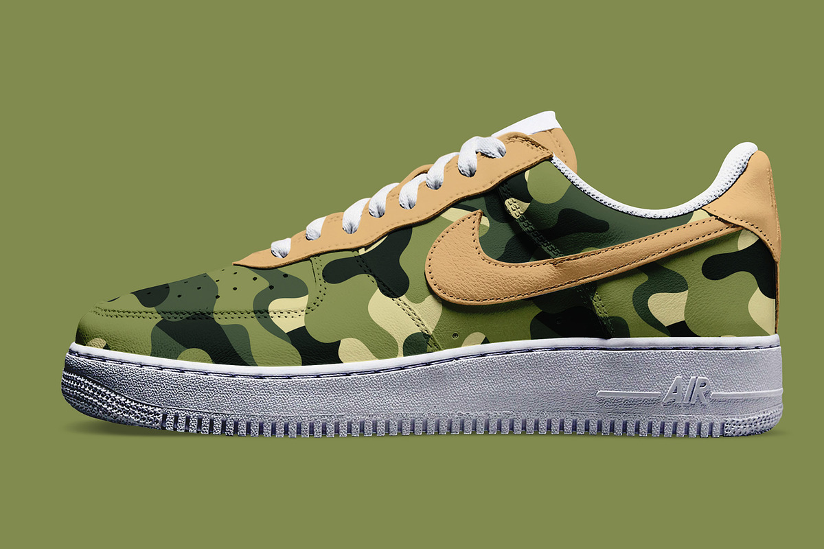 Nike Air Force 1 PSD mockup
