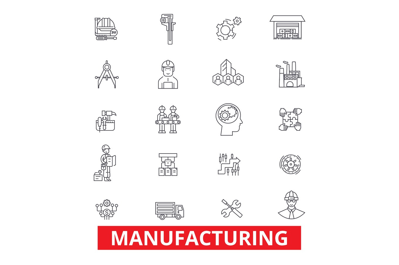 Manufacturing, production, factory, plant, industry, assembling ...