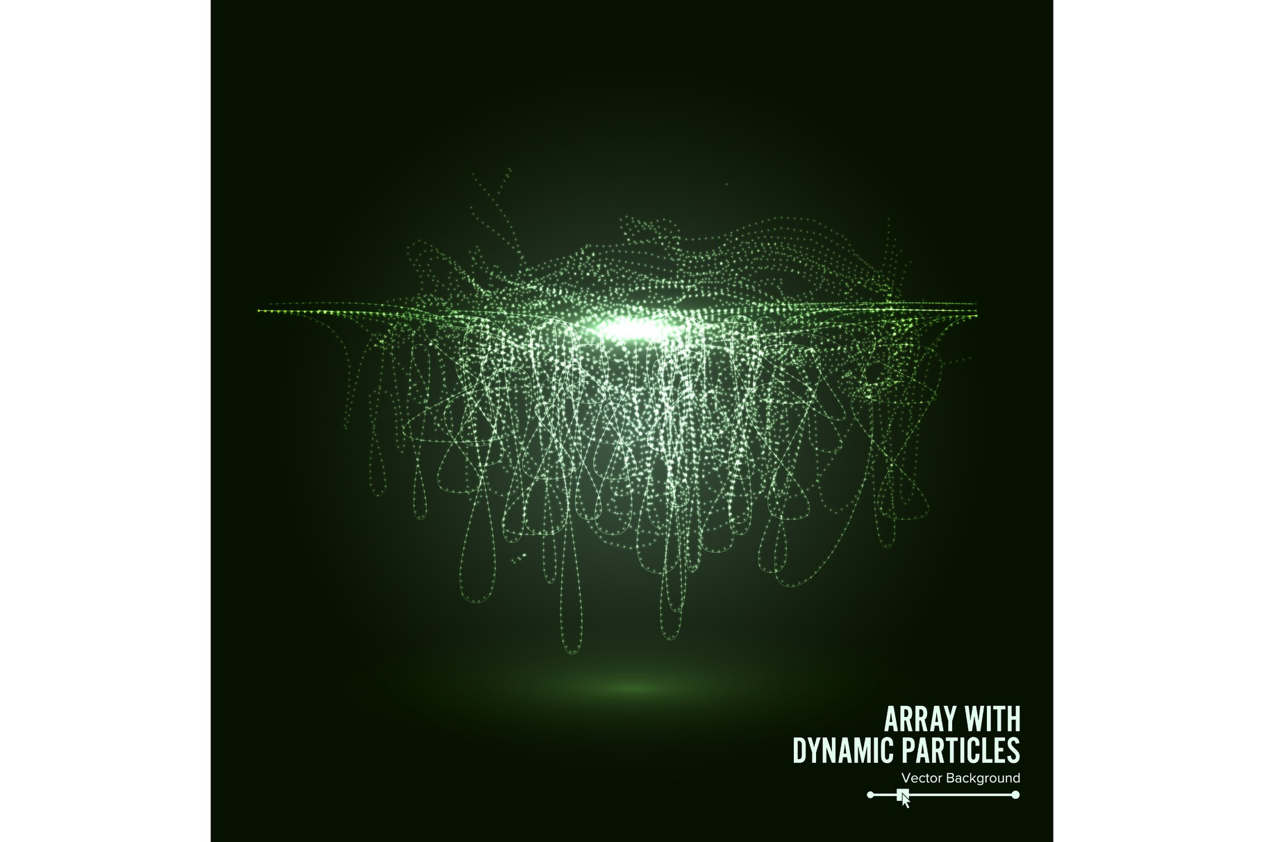 Array Vector With Dynamic Particles, a Texture Graphic by pikepicture