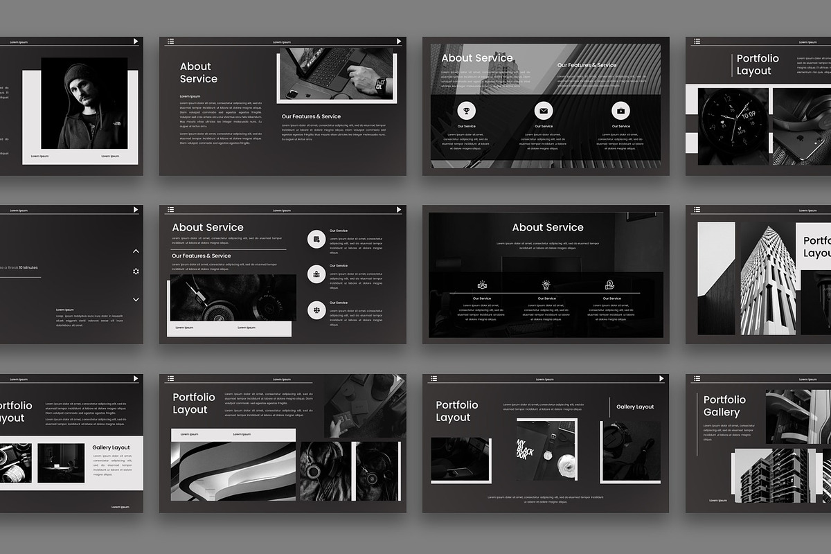 SAMANTA - PowerPoint Template, a Presentation Template by kreatifreya