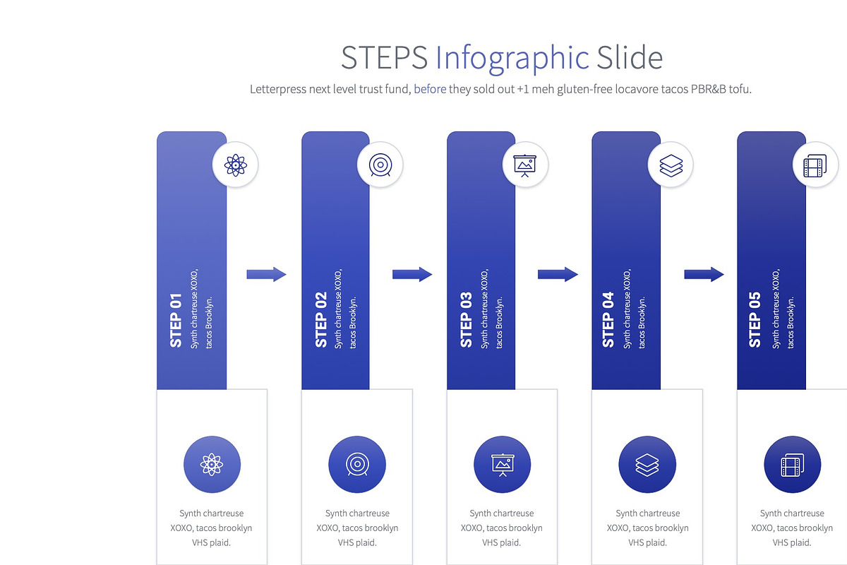 STEPS - PowerPoint Infographics, a Presentation Template by Pulsecolor