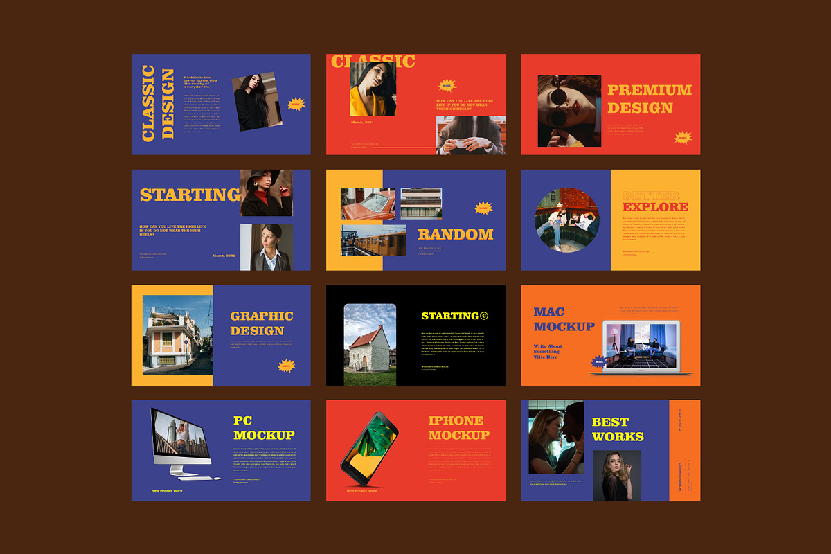 Starting Powerpoint Template, a Presentation Template by Yo Slide
