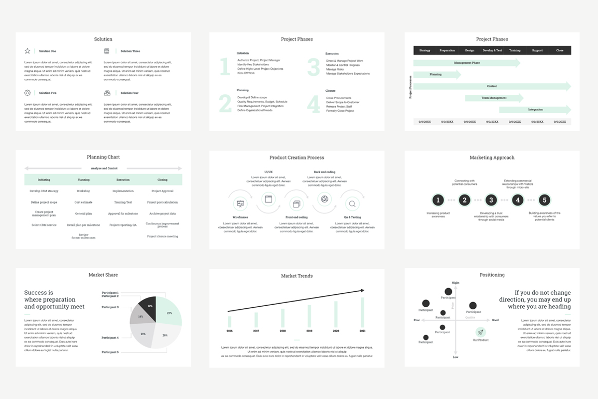 Project Management Report PowerPoint, a Presentation Template by ...