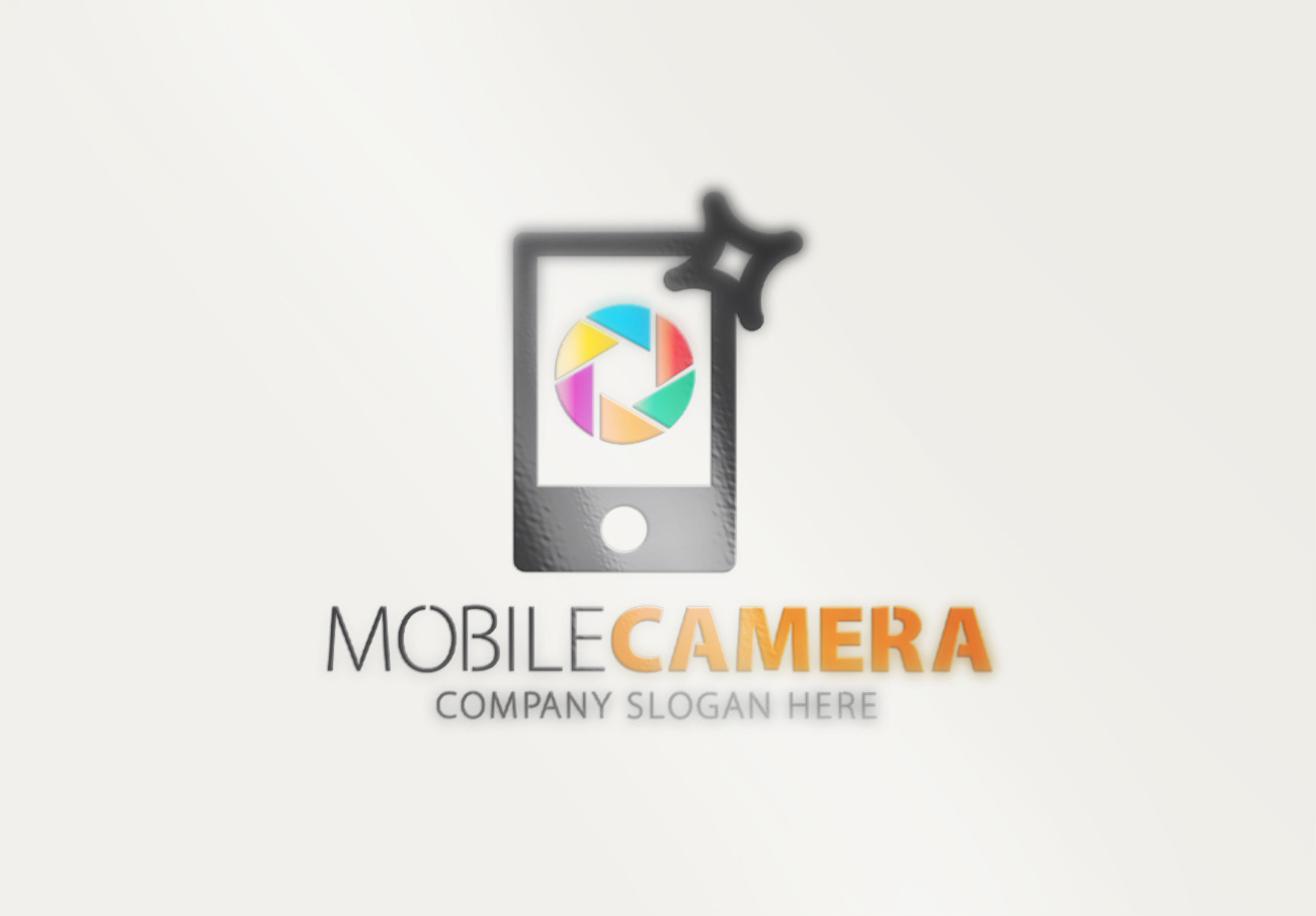 Mobile Camera Logo, a Branding & Logo Template by Creative Dezing