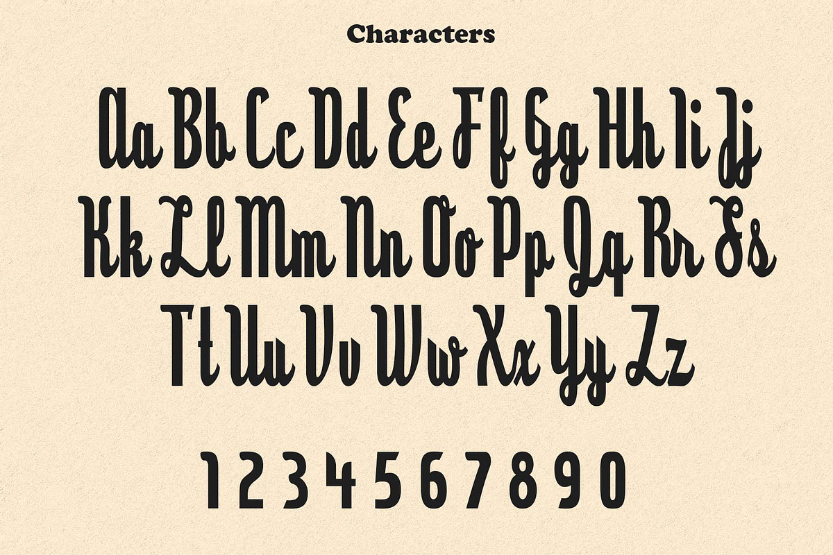 The Zipolite Font, a Script Font by Dene Studios