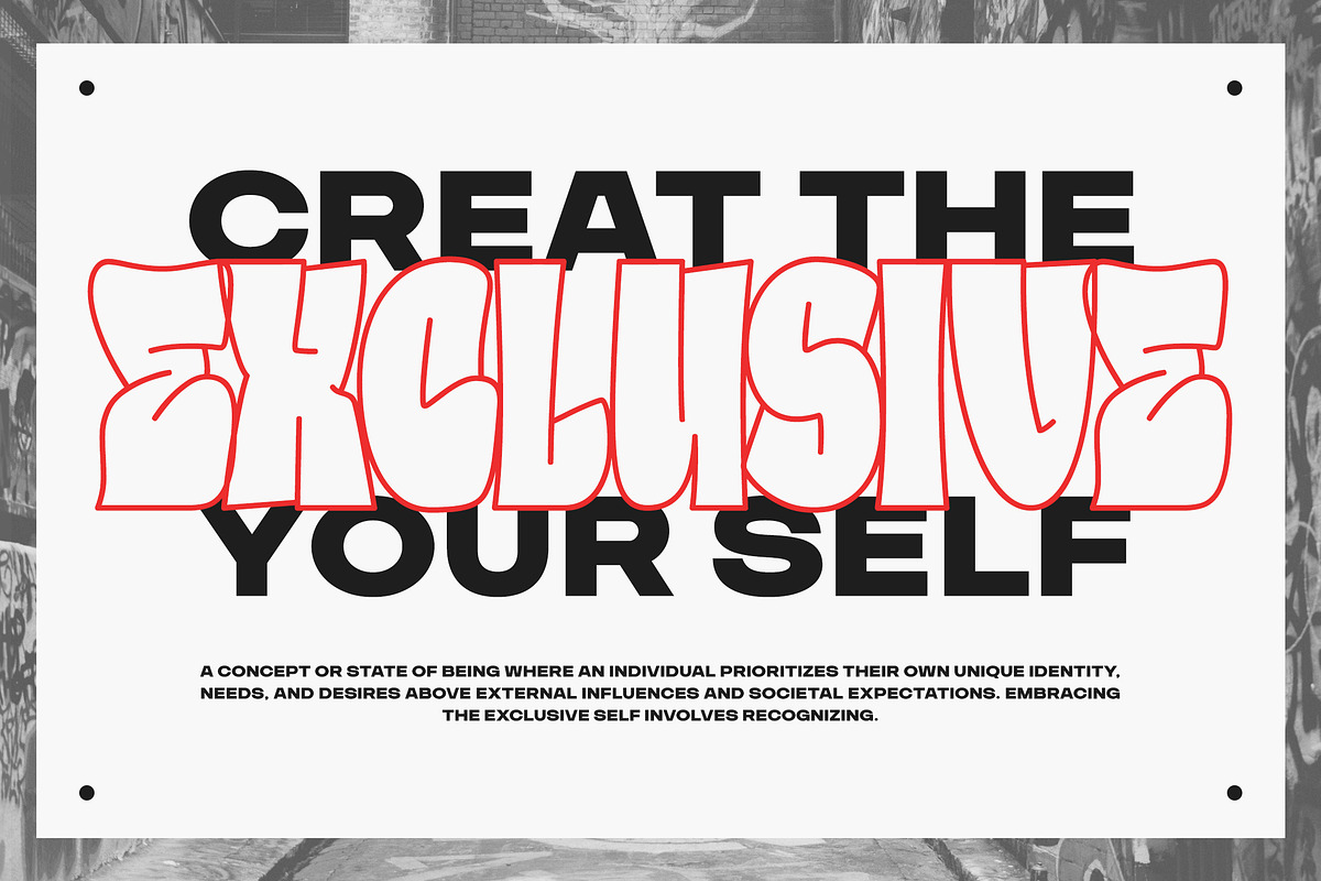 QinderWorld - Modern Graffiti Font, a Font by Typia Nesia | Creative Market