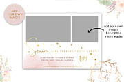 PSD Photo Session Card Template #32, a Card Template by The Dutch Lady ...