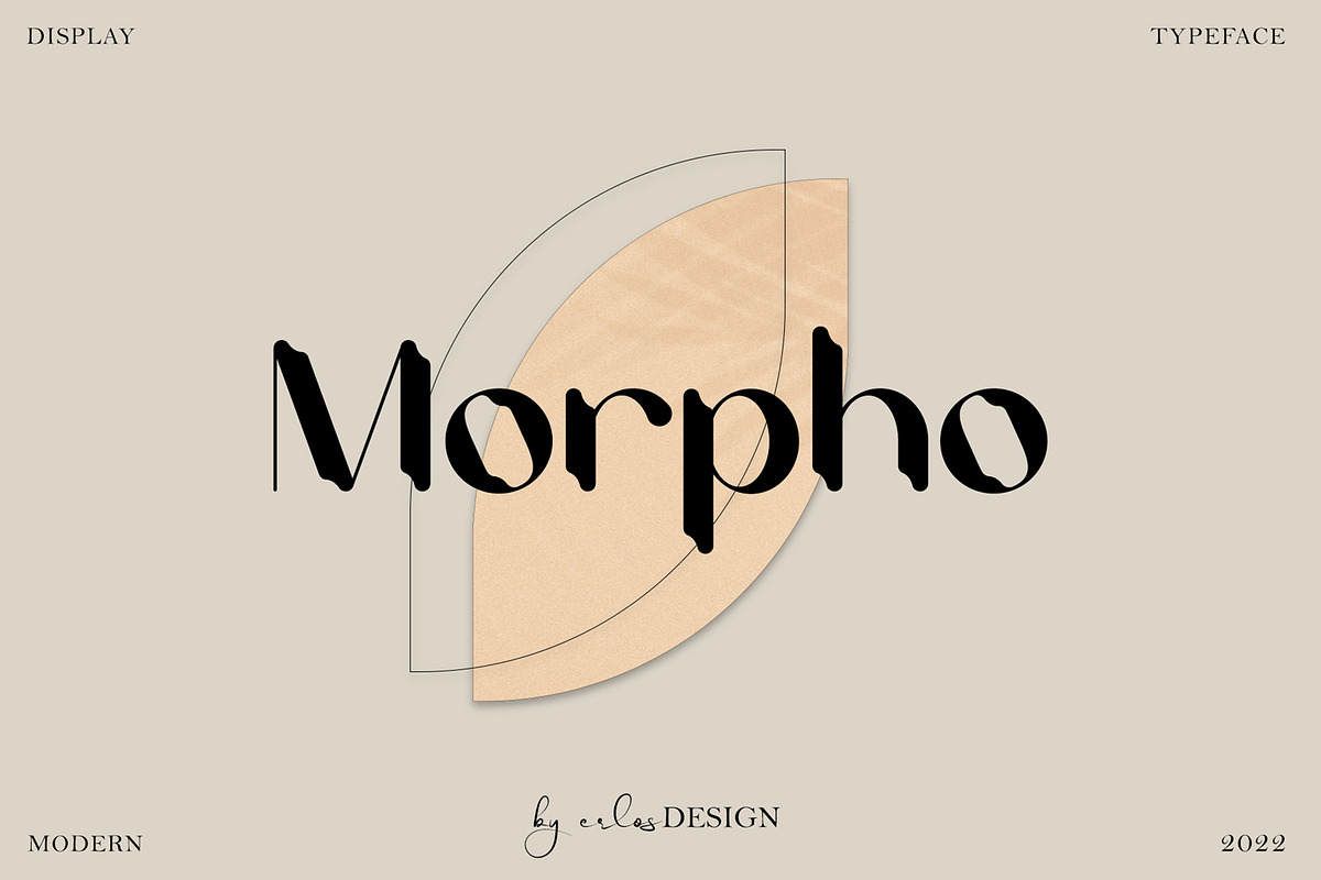 Morpho - A Display Typeface