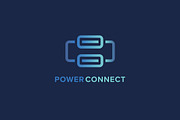 Power Connect Logo Template, a Branding & Logo Template by PixaSquare
