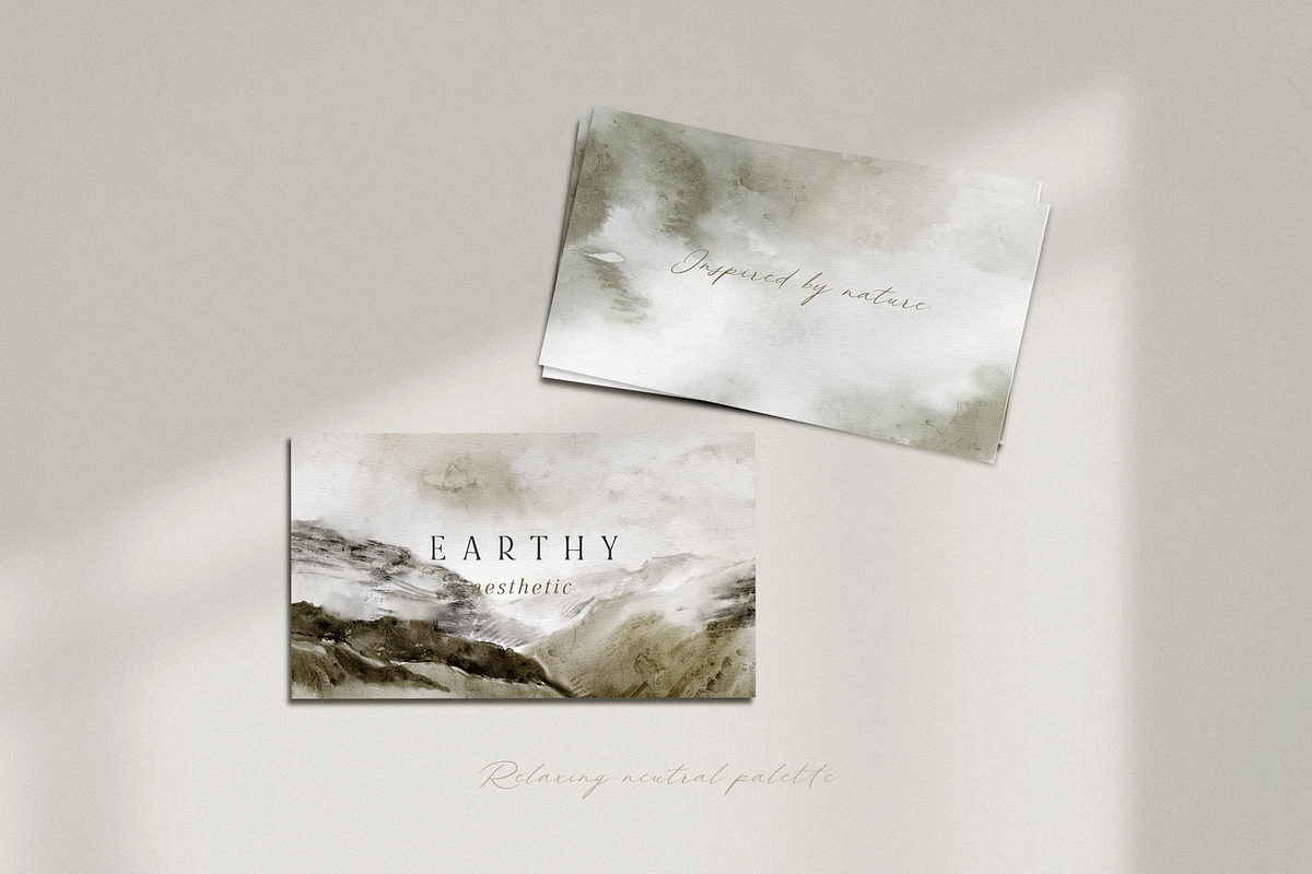 CALM ORGANIC EARTHY aesthetic, a Background Graphic by Youksy