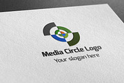 Media Circle Logo, a Branding & Logo Template by BdThemes