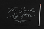 Quick Signature Pro, a Script Font by Hendra Pratama | Creative Market