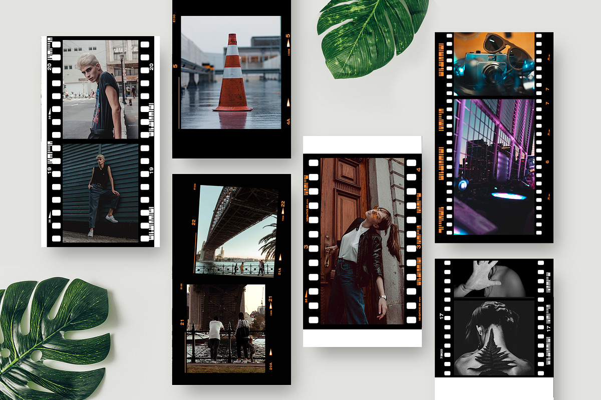 40 Film Fully Editable Templates, a Social Media Template by VitalexStudio