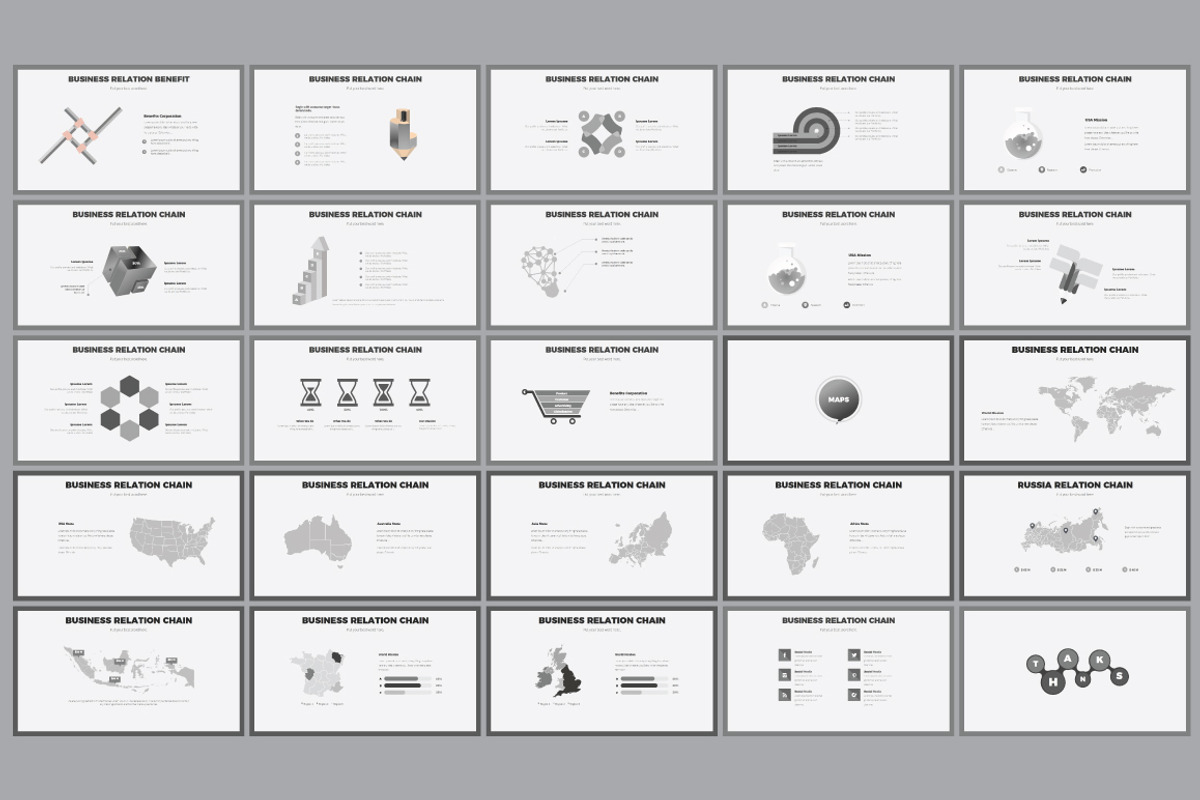 Slide Clean Powerpoint Template, a Presentation Template by DesignCorner