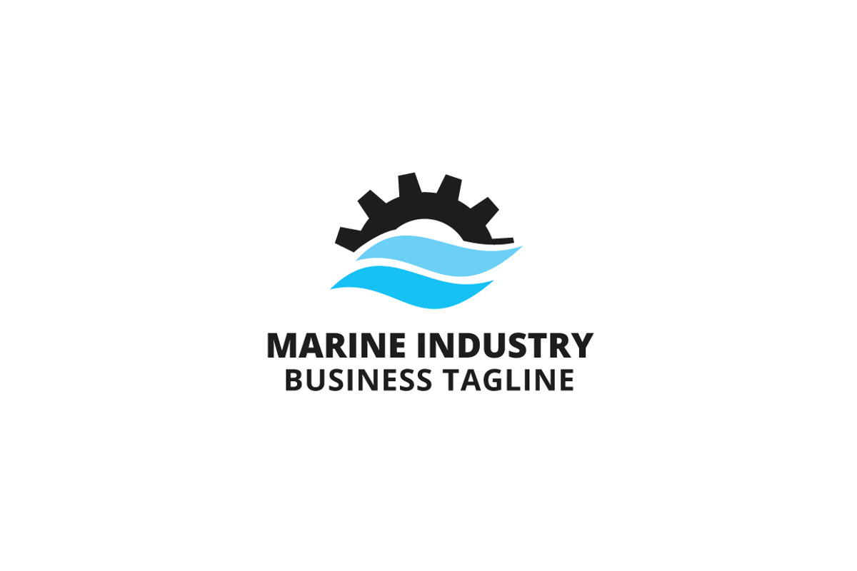 Marine Industry Logo Template, a Branding & Logo Template by Logo20
