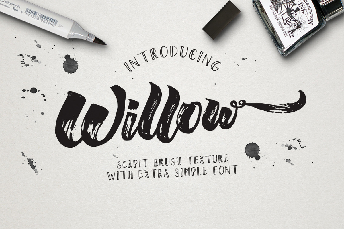 Willow Font Duo, a Script Font by Hart Foundry™ | Creative Market