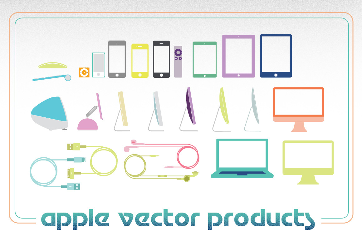 Flat Vector products, an Object Graphic by tomodachi studio