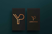 YP, PY Abstract Letters Logo design, a Branding & Logo Template by art ...