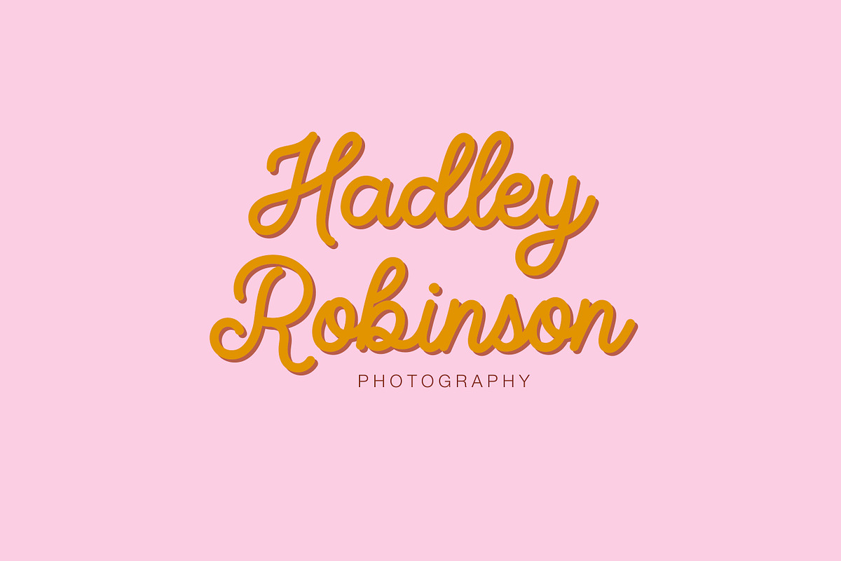 Lyrical Monoline Script Font, a Script Font by The Creative Bix