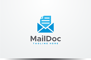 Mail Document Logo, a Branding & Logo Template by yopie