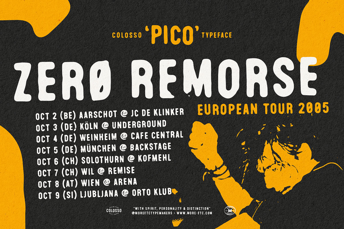 Colosso Pico Display Font