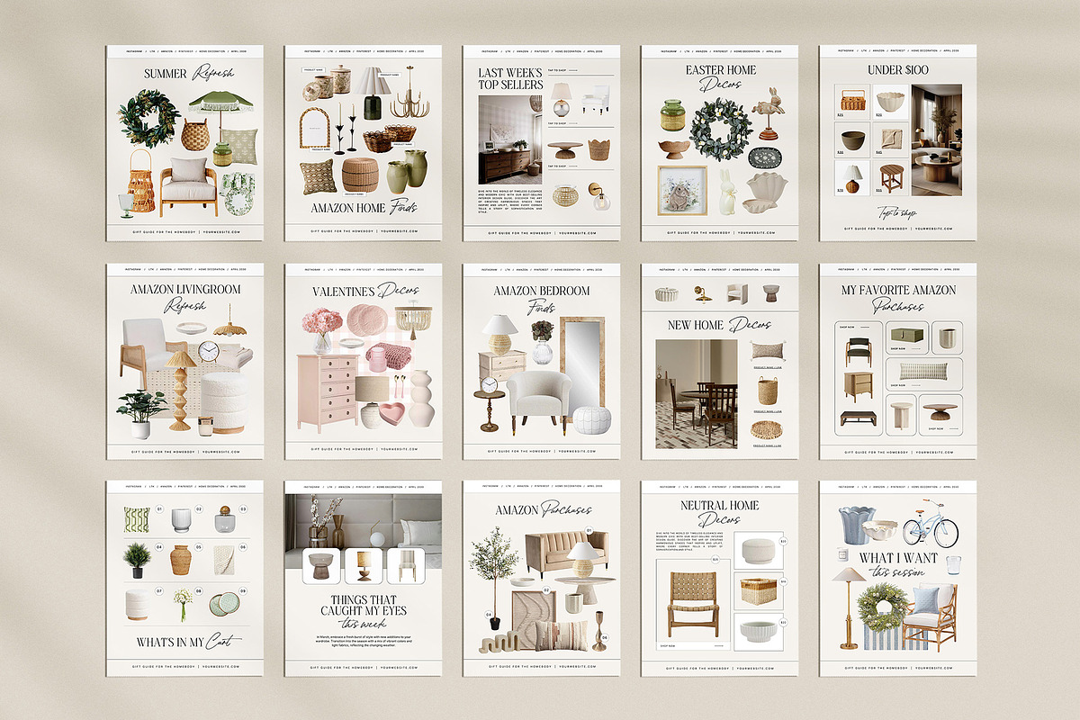 20 Canva LTK Instagram Template | Amare Creative