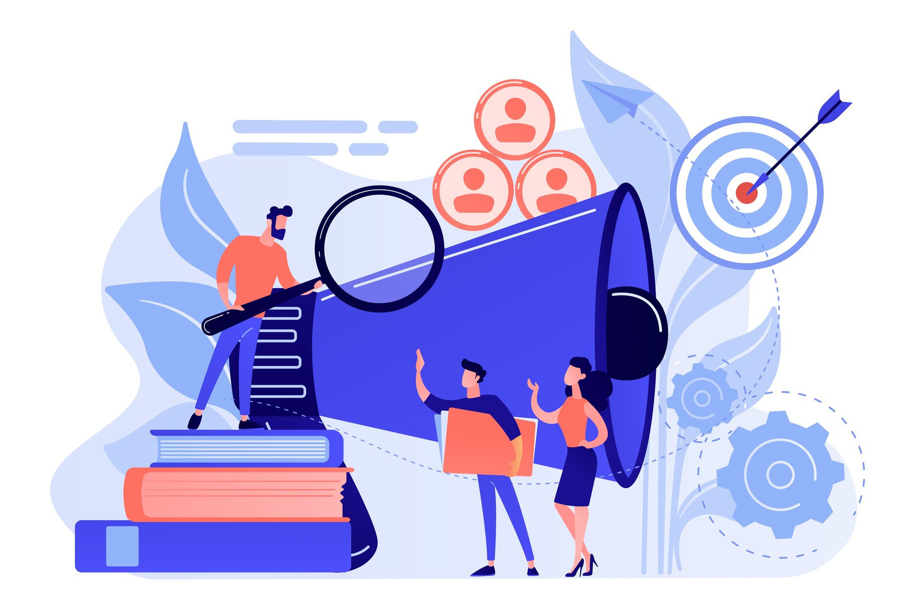 Target group concept vector, a Work Illustration by Visual Generation ...