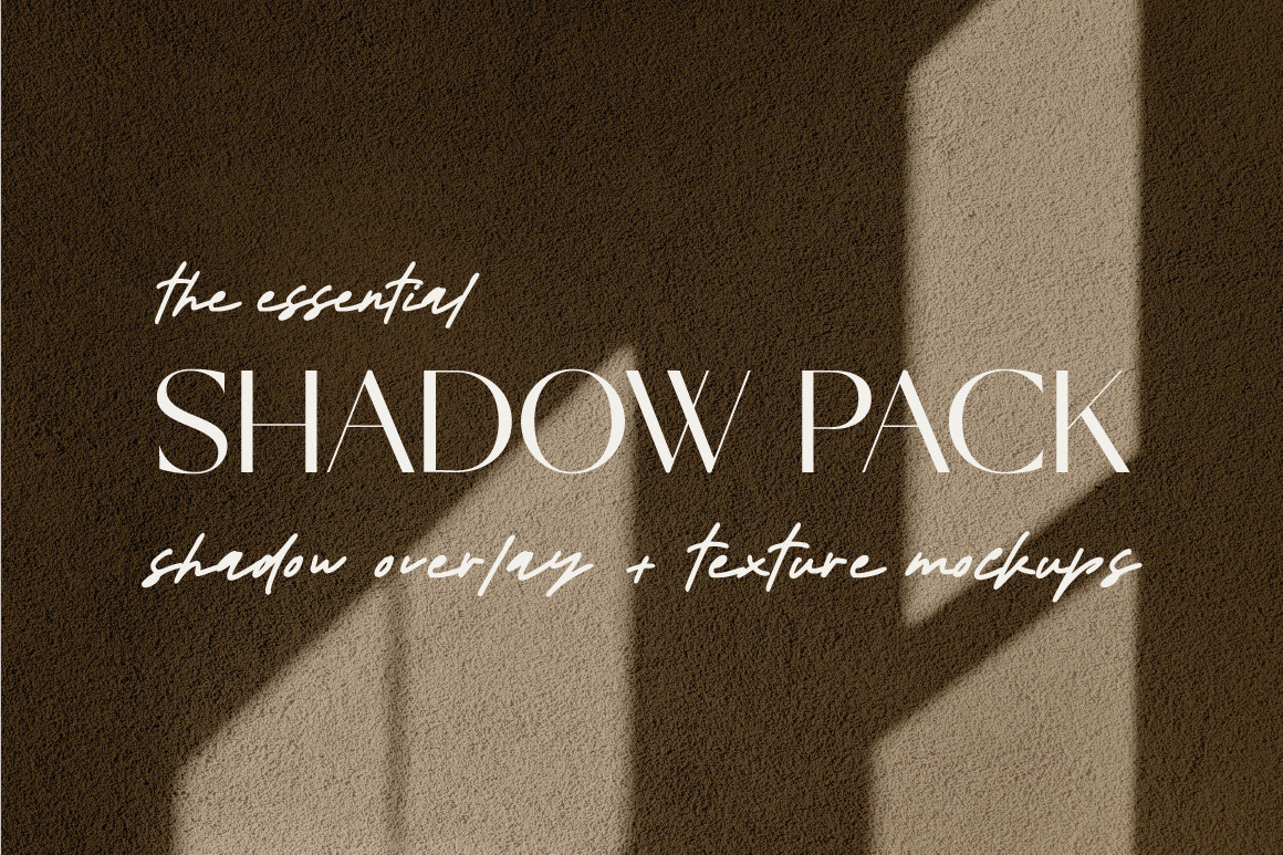 Essential Shadow Overlay Pack, a Mockup by Leigh the Studio