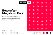 Bowcaster Mega Icon Pack, an Icon by Tarful Creative