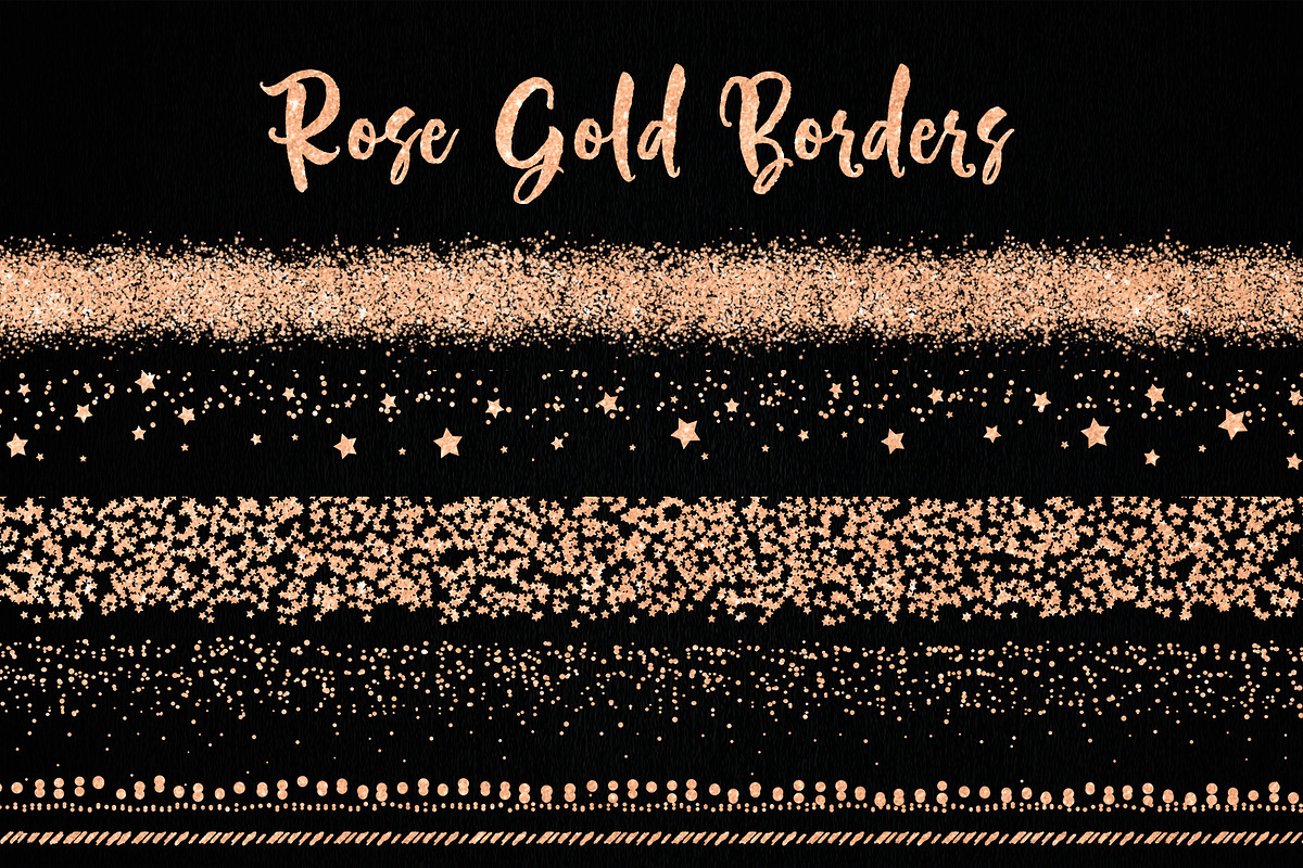 Glitter Photo Overlay Frames Borders, a Texture Graphic by Nifty ...